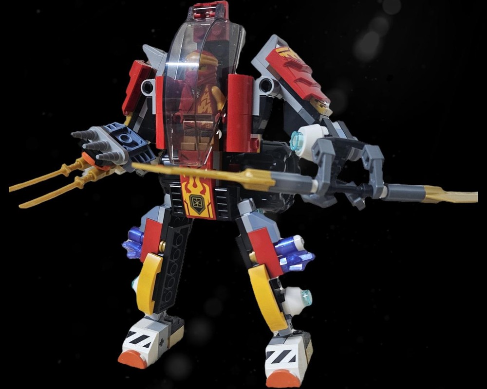 Lego Moc Kai Space Car Mech By Pkinesis10 Rebrickable Build With Lego