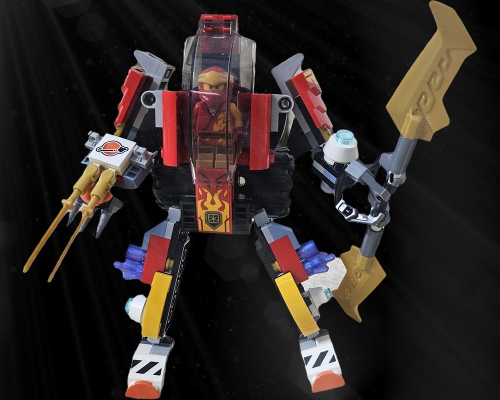 LEGO MOC Kai Space Car Mech by pkinesis10 | Rebrickable - Build with LEGO