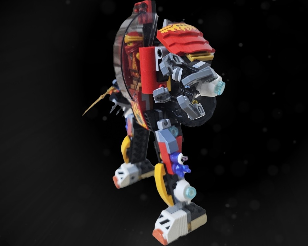 LEGO MOC Kai Space Car Mech by pkinesis10 | Rebrickable - Build with LEGO