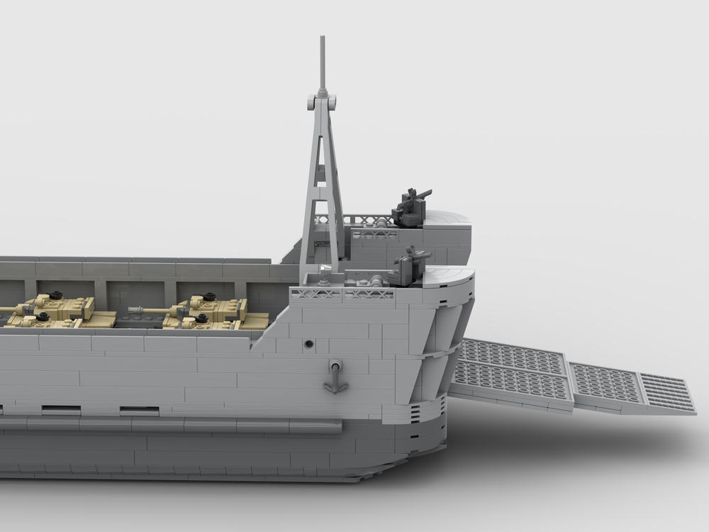 Lego Moc Logistics Support Vessel Nachshon Besson Class By Etphhm