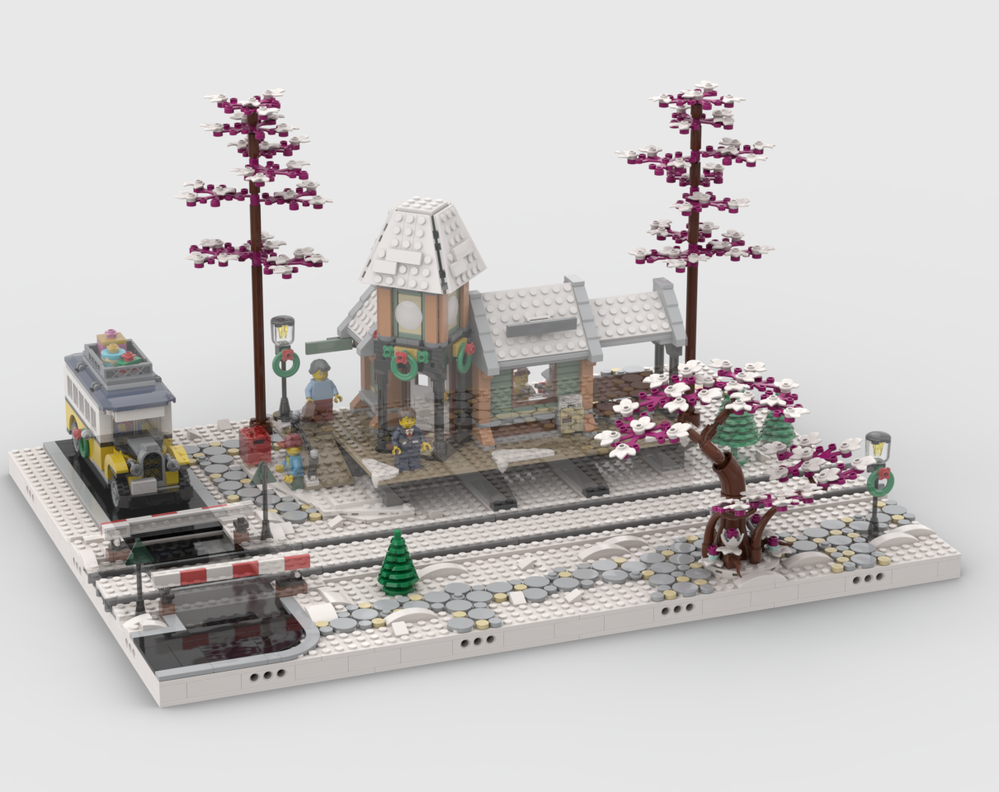 LEGO MOC-203686 Winter Village - Display for set 10259 - Winter Village ...