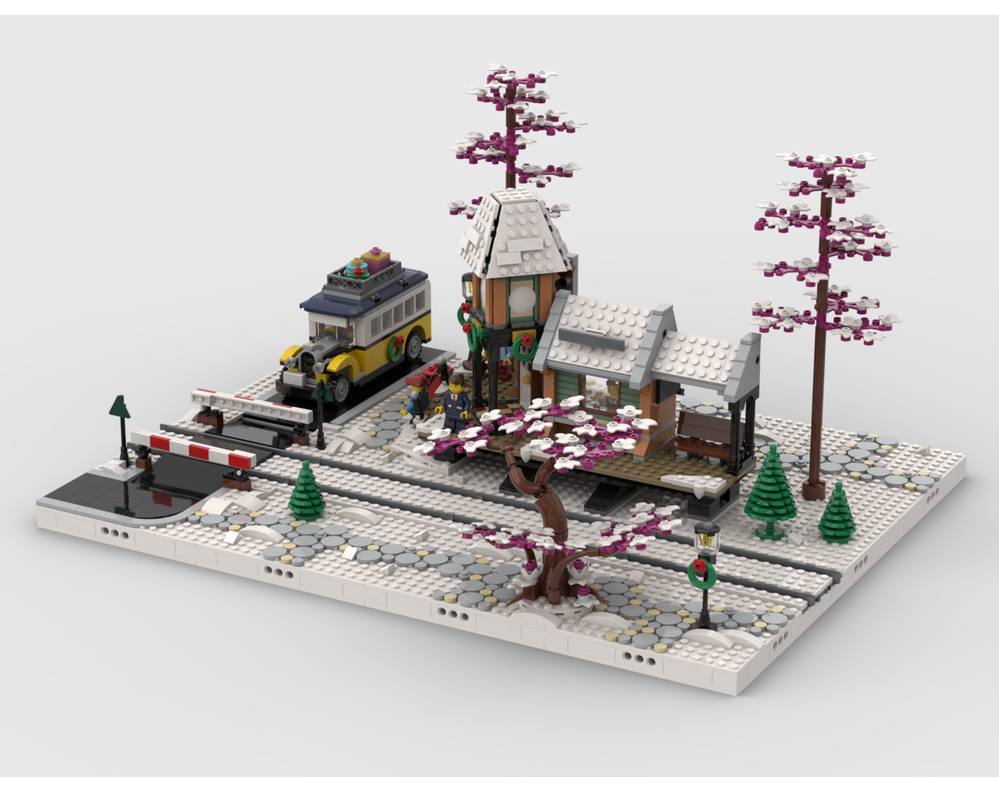 LEGO MOC Winter Village - Display for set 10259 - Winter Village ...