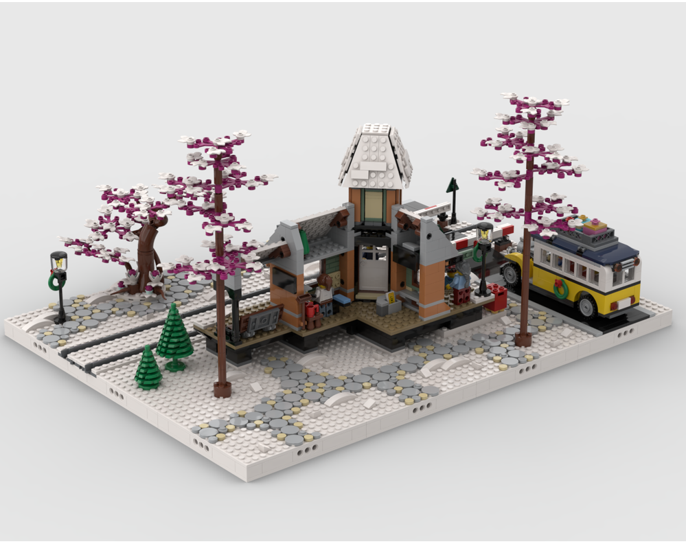 LEGO MOC Winter Village - Display for set 10259 - Winter Village ...