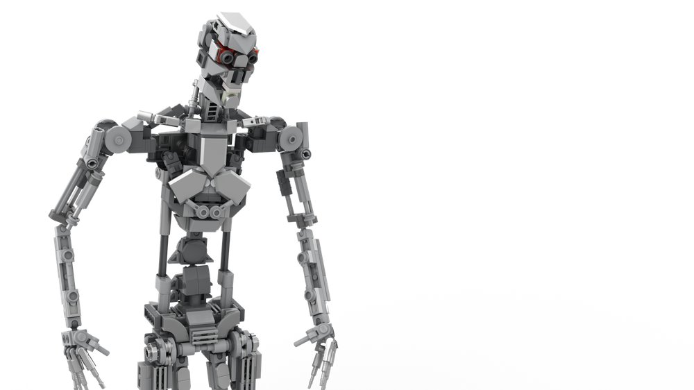 LEGO MOC T 800 - Terminator - anatomically correct - Fully Articulate ...
