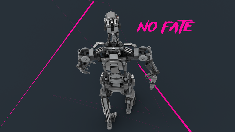 LEGO MOC T 800 - Terminator - anatomically correct - Fully Articulate ...