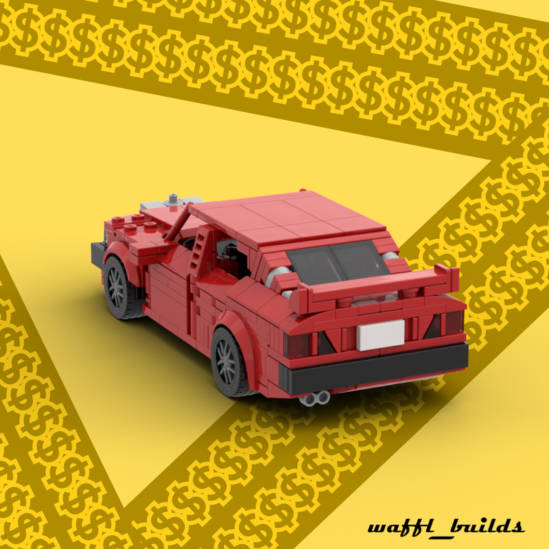 LEGO MOC Mercedes-Benz W124 500E 'Taxi' by waffl_builds | Rebrickable ...