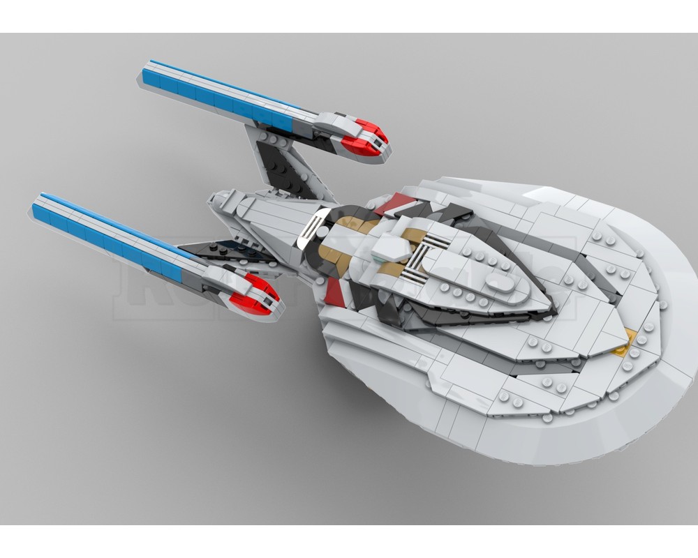LEGO MOC-203712 USS Enterprise (NCC-1701-E) Midi Scale — Star Trek: The ...