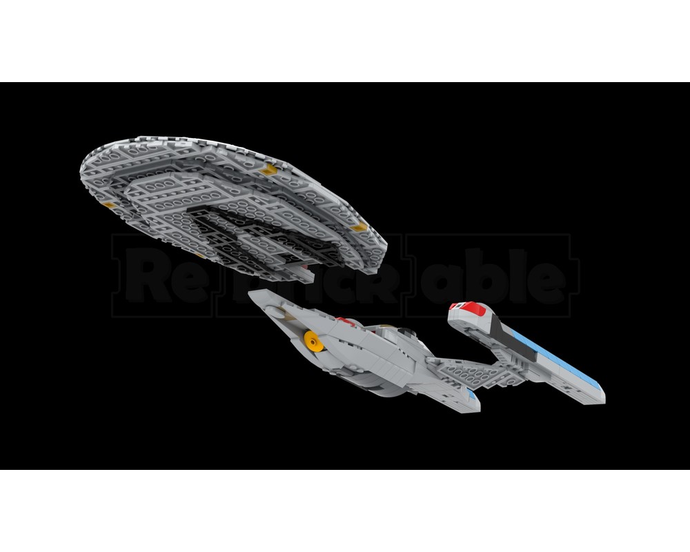 LEGO MOC-203712 USS Enterprise (NCC-1701-E) Midi Scale — Star Trek: The ...
