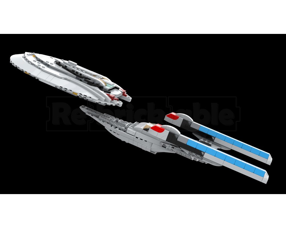 LEGO MOC-203712 USS Enterprise (NCC-1701-E) Midi Scale — Star Trek: The ...
