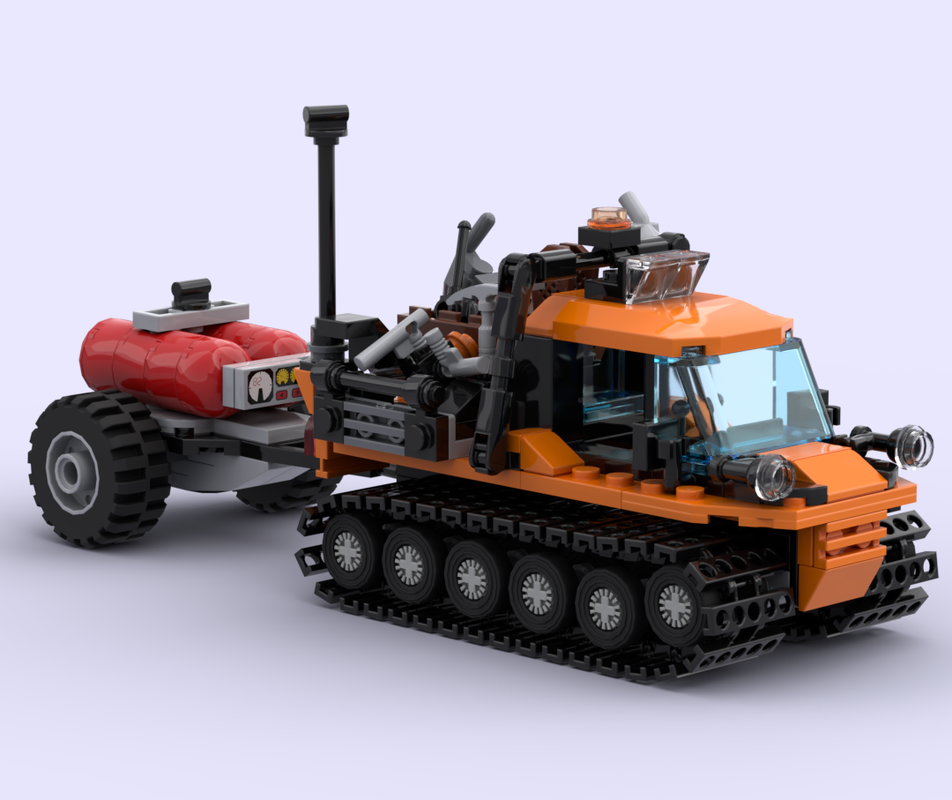 LEGO MOC Arctic Snow Fox by Wacky | Rebrickable - Build with LEGO