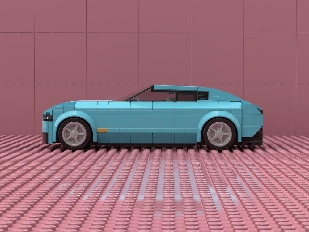 Lego Moc Jaguar Type 00 Concept Car By Chuckmcknight Rebrickable