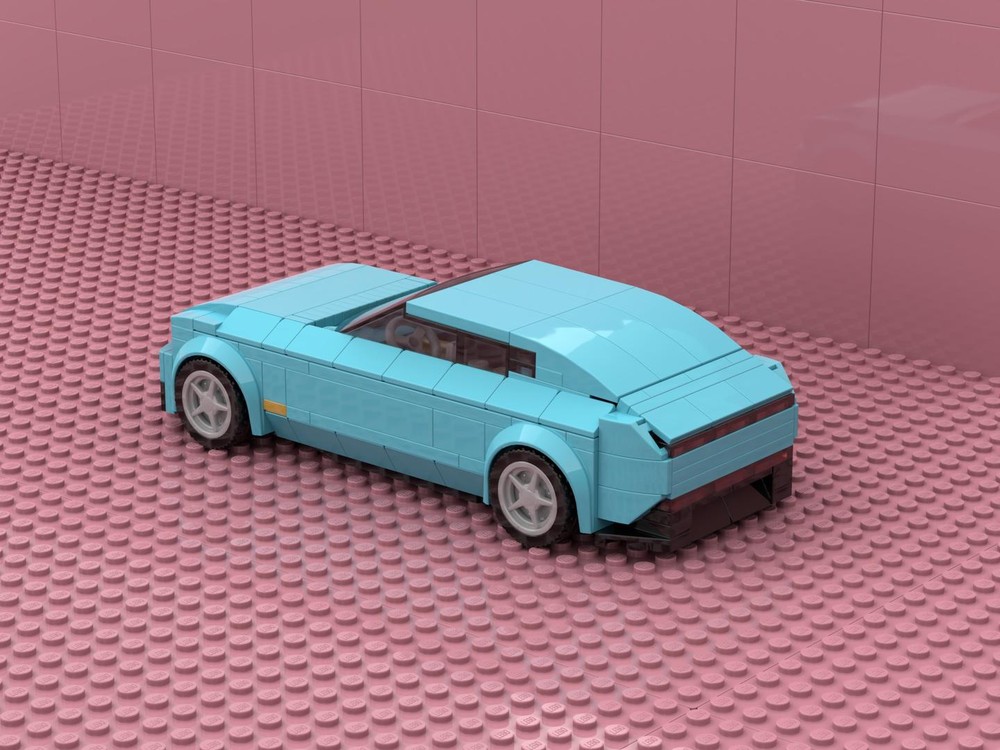 Lego Moc Jaguar Type 00 Concept Car By Chuckmcknight Rebrickable