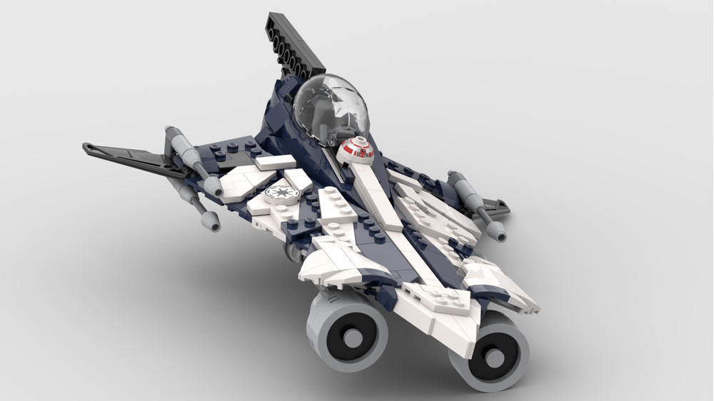 LEGO MOC-203766 Delta-7 Aethersprite-class light interceptor - Anakins ...