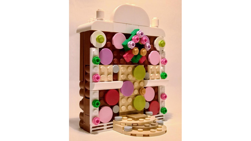Lego Moc 11005 Gingerbread House By Julien1001 Rebrickable Build