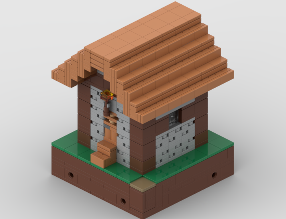 LEGO MOC Villager house 5x5 Style A version 1.21 by gamesandmovierecreation | Rebrickable ...