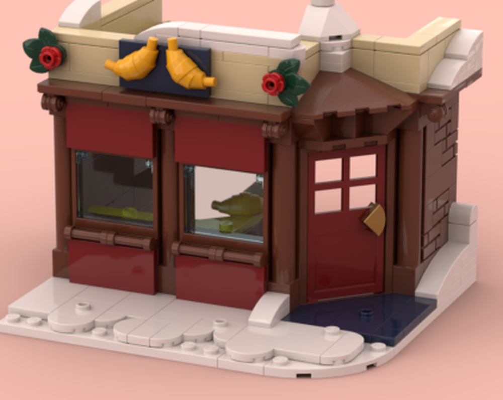 LEGO MOC Main Street bake shop by DareD30 | Rebrickable - Build with LEGO