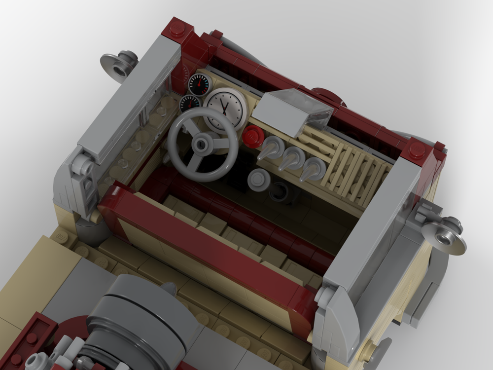 LEGO MOC Oklahoma Willy T1 Jetbus by Linse | Rebrickable - Build with LEGO