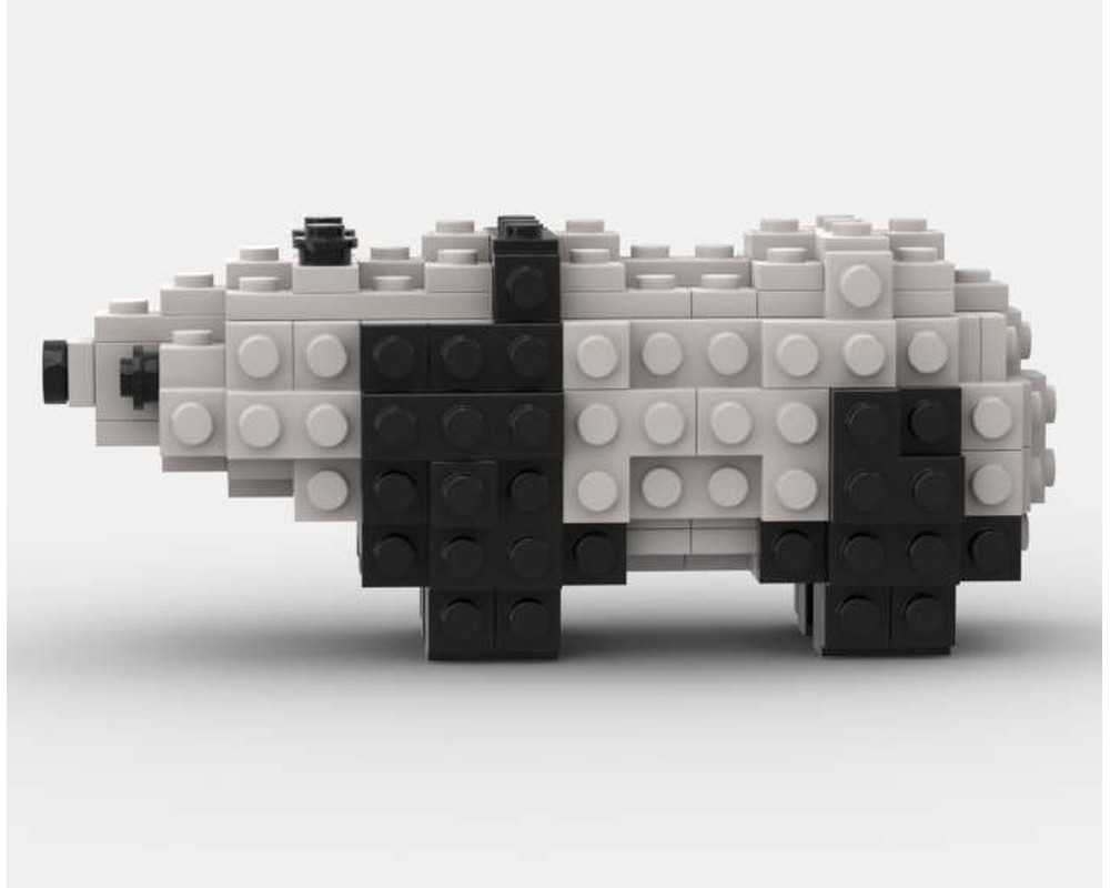 LEGO MOC Giant Panda by Wildbrickcreations | Rebrickable - Build with LEGO