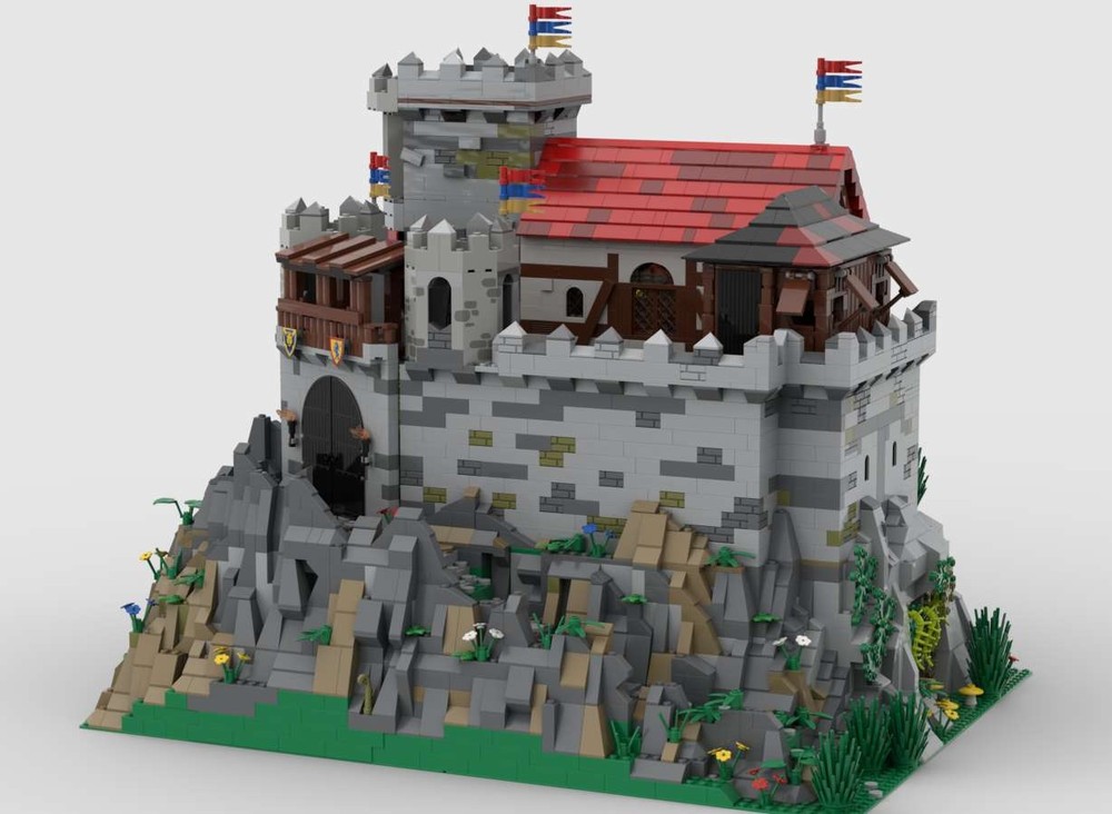 LEGO MOC Burg Löwenfels - Castle Lioncliff by gangstergazelle ...