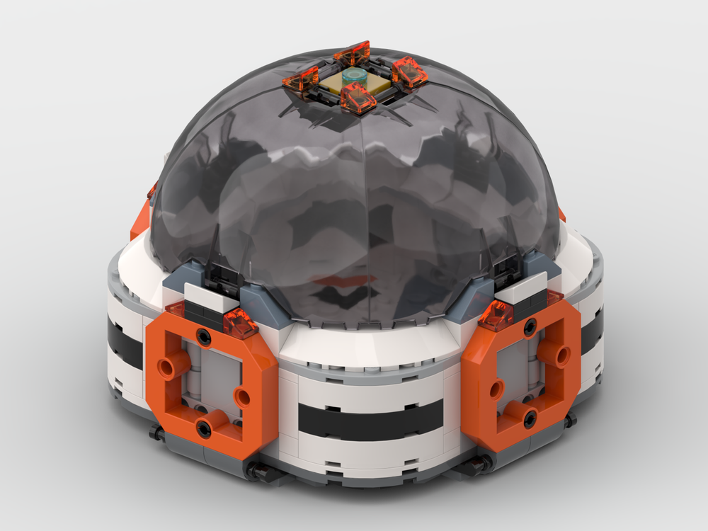 LEGO MOC City Space Large Dome Module by LeFisch | Rebrickable - Build ...