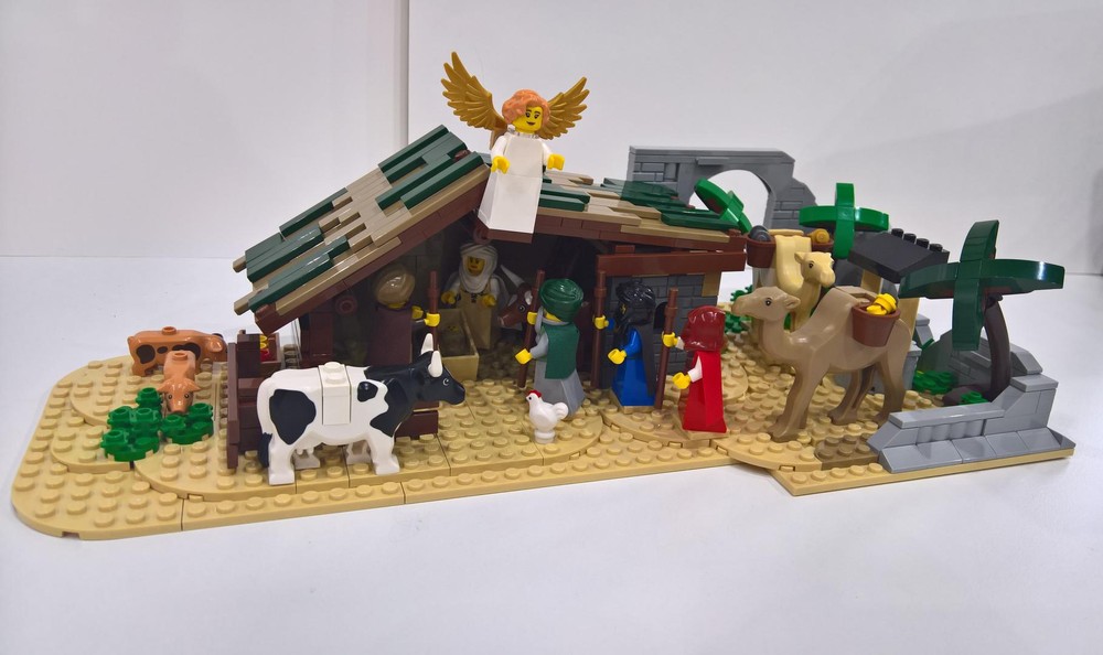 LEGO MOC Nativity Scene by BrickVice | Rebrickable - Build with LEGO