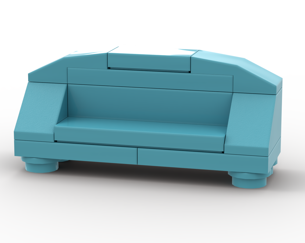 LEGO MOC Couch by BrickAndBuildsI | Rebrickable - Build with LEGO