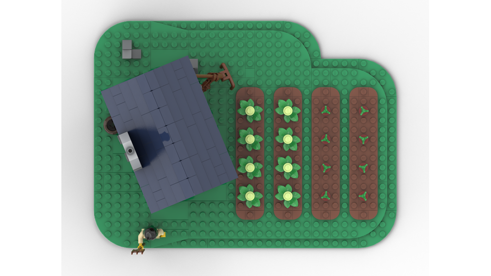 LEGO MOC Mini Medieval Homestead by longjuansilver | Rebrickable ...