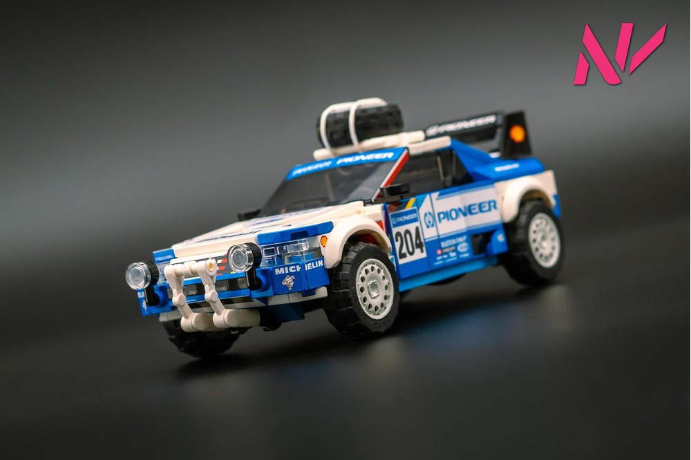 LEGO MOC-203822 Peugeot 405 T16 Grand Raid by NV Carmocs | Rebrickable ...