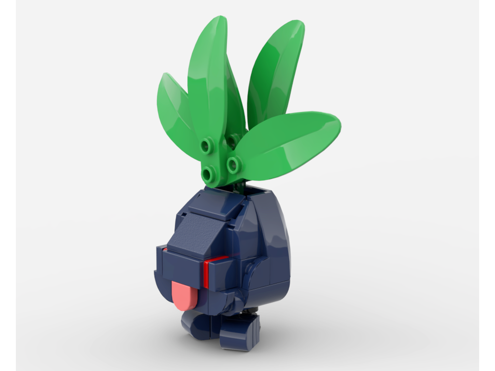 Lego Moc Oddish Pokemon By Agilinzzz Rebrickable Build With Lego
