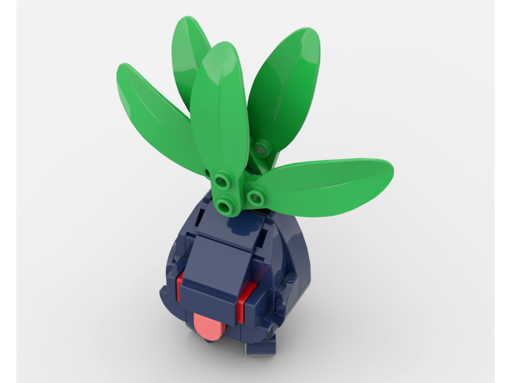 Lego Moc Oddish Pokemon By Agilinzzz Rebrickable Build With Lego
