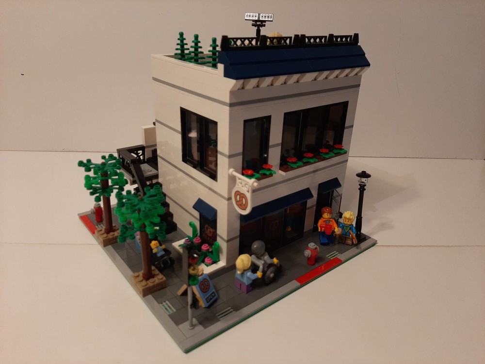 LEGO MOC The Baker Cafe by earth_girl | Rebrickable - Build with LEGO
