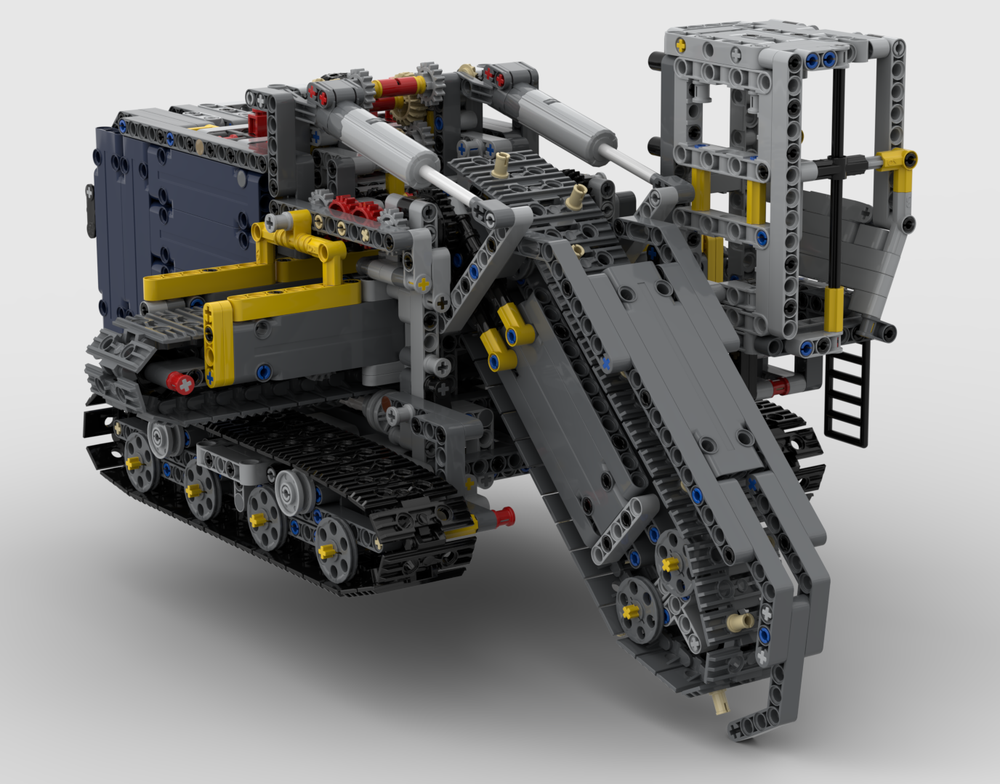 LEGO MOC 42055C - Trencher by ErikK | Rebrickable - Build with LEGO