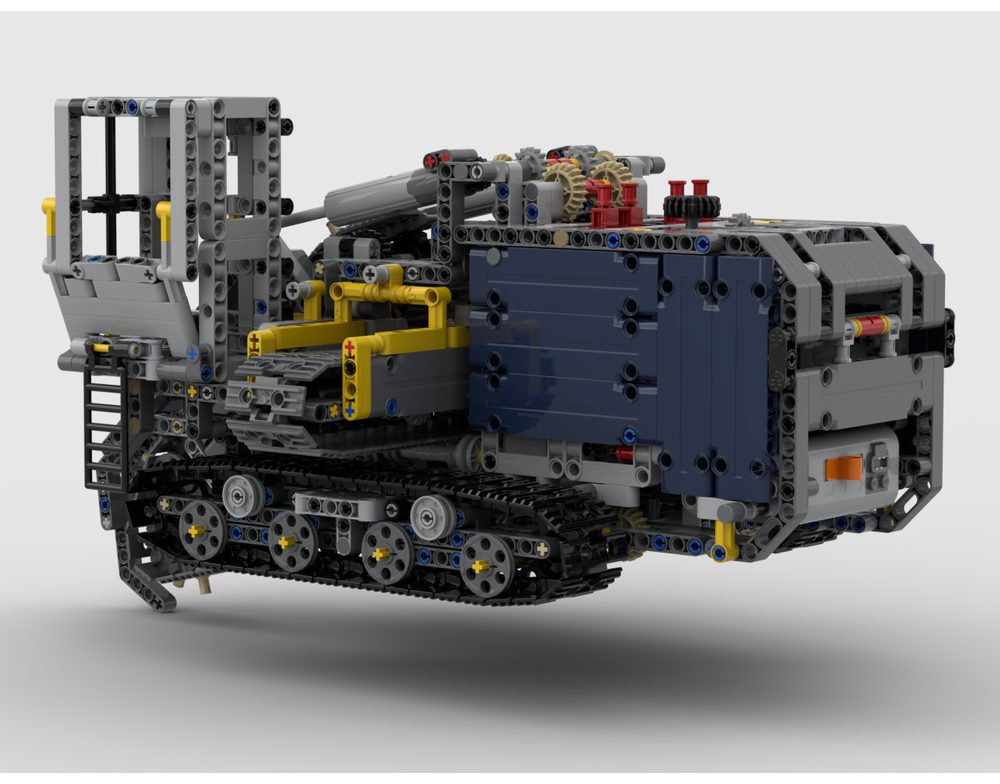 Lego Moc 42055c Trencher By Erikk Rebrickable Build With Lego