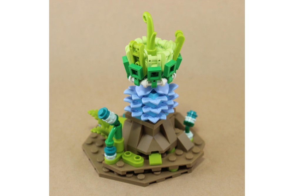 Lego Moc Alien Garden By Sunfire Rebrickable Build With Lego