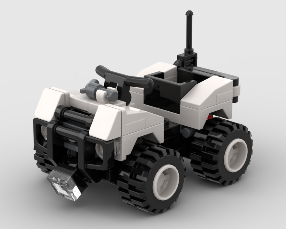LEGO MOC Patrol ATV by Total_Rebrick | Rebrickable - Build with LEGO