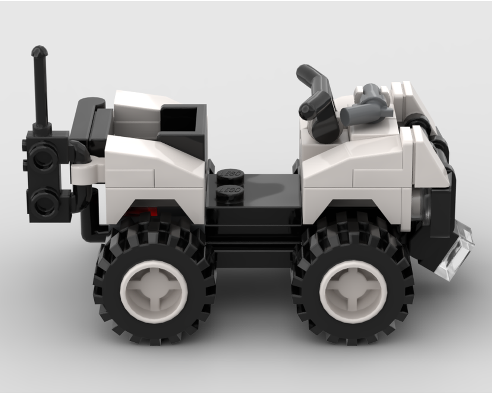 LEGO MOC Patrol ATV by Total_Rebrick | Rebrickable - Build with LEGO