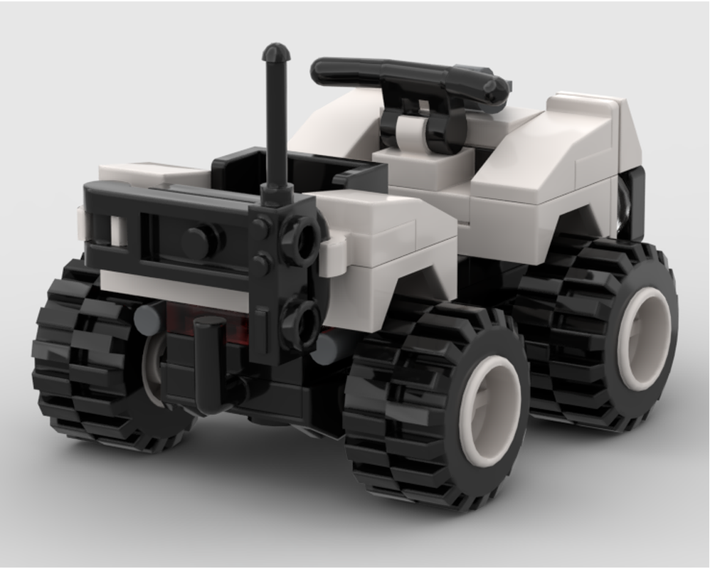 LEGO MOC Patrol ATV by Total_Rebrick | Rebrickable - Build with LEGO