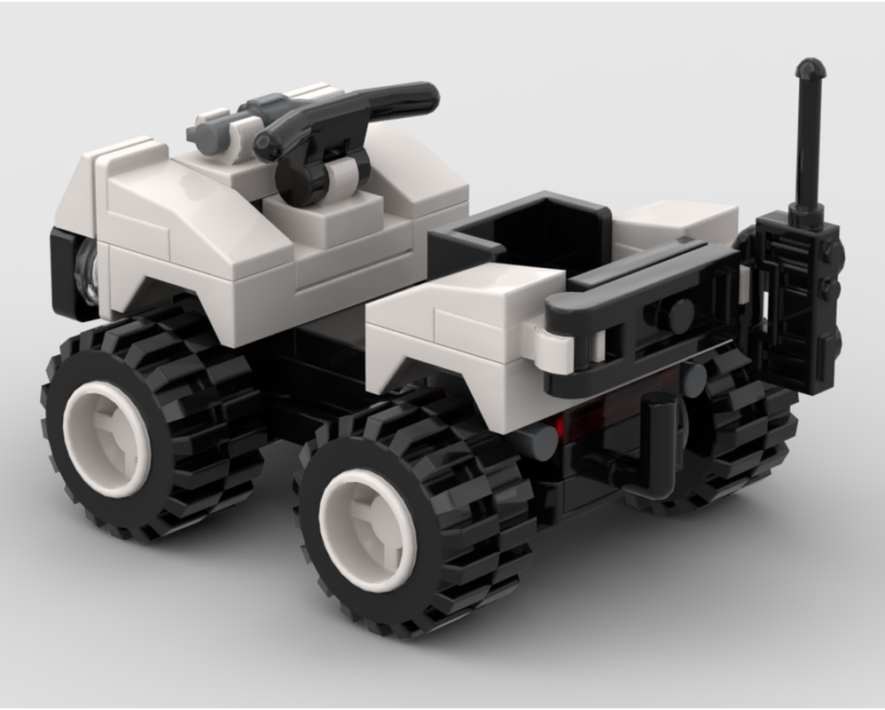 LEGO MOC Patrol ATV by Total_Rebrick | Rebrickable - Build with LEGO