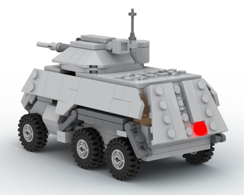 LEGO MOC Softbody Gnome Military APC Model 1 'Battle Bus' by NinjaGamer ...