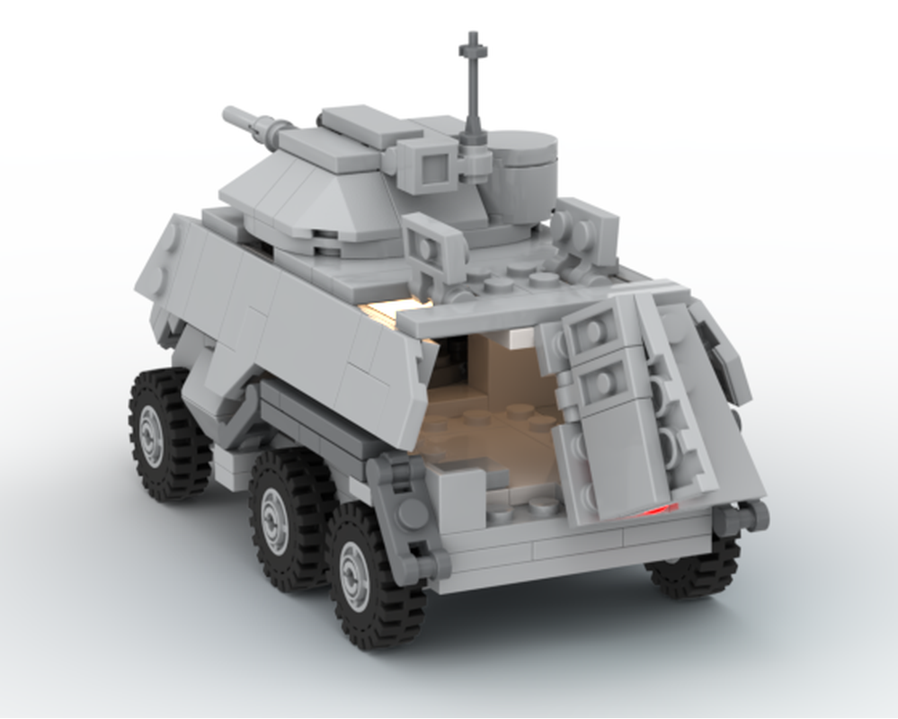LEGO MOC Softbody Gnome Military APC Model 1 'Battle Bus' by NinjaGamer ...