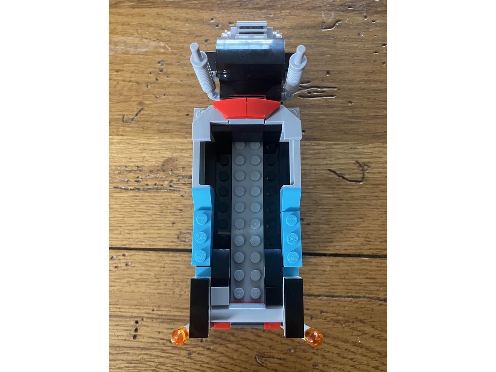 Lego Moc Mini Car Transporter By Turret Rebrickable Build With Lego