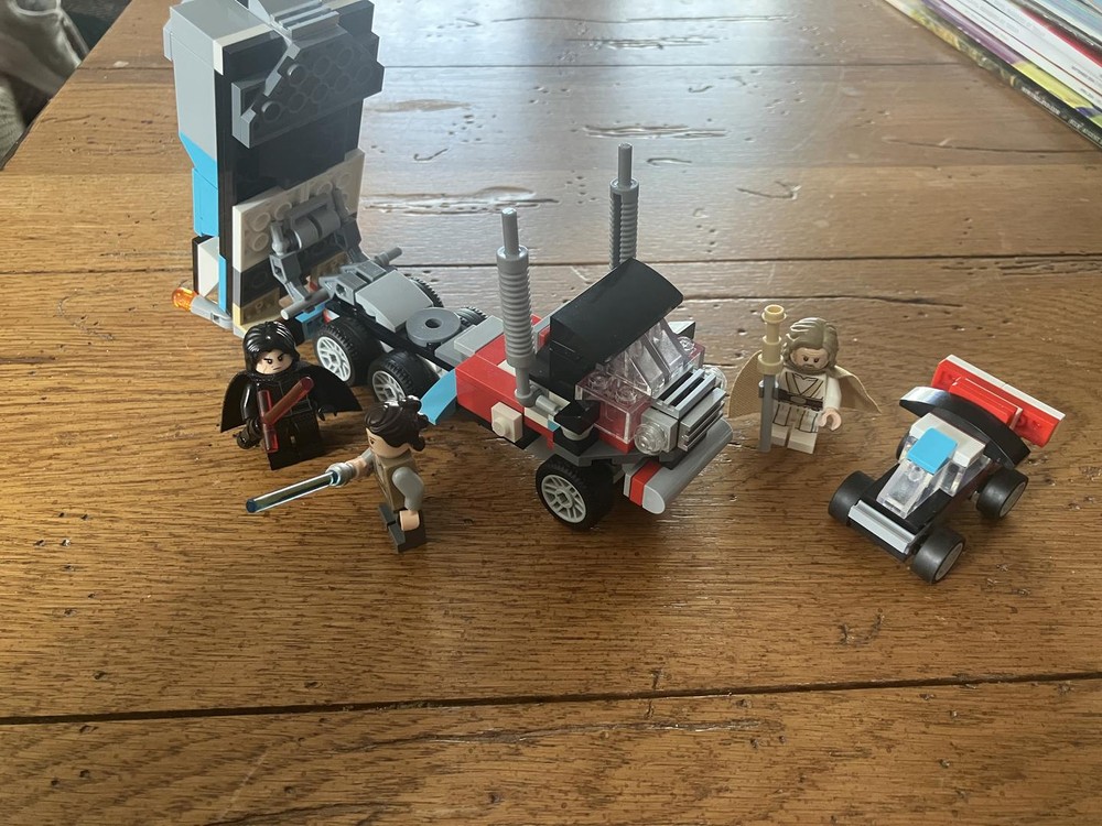 Lego Moc Mini Car Transporter By Turret Rebrickable Build With Lego