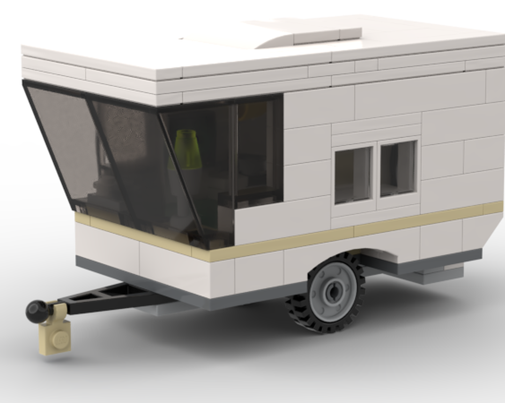 LEGO MOC Vintage Camper by ORBcreations | Rebrickable - Build with LEGO