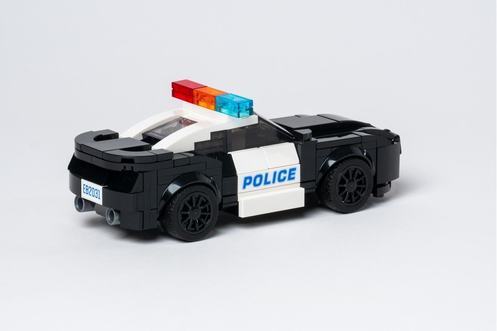 LEGO MOC American Police Car by eggybricks_ | Rebrickable - Build with LEGO
