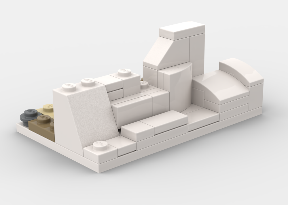 LEGO MOC Hoth - Simple Trench 6x10 Section by GermanBrickNerd ...