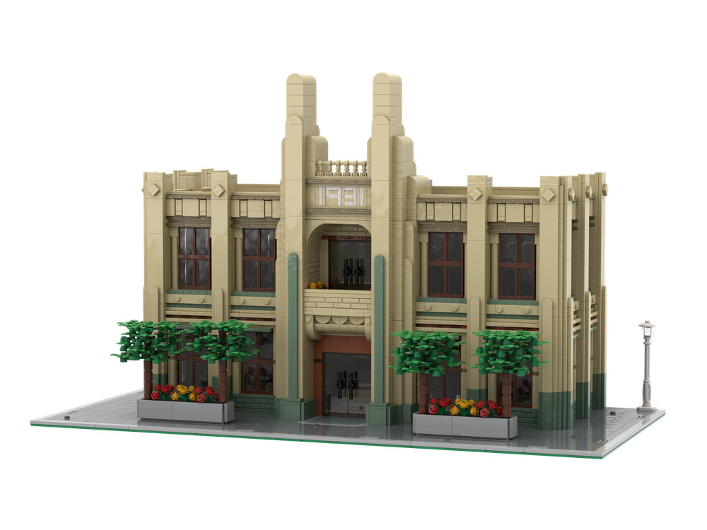 LEGO MOC Lego City Times Building by Turtle Time Bricks | Rebrickable ...