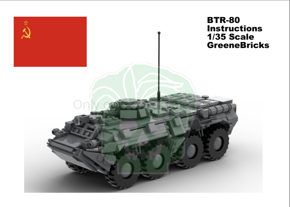LEGO MOC BTR-80 by GreeneBricks | Rebrickable - Build with LEGO