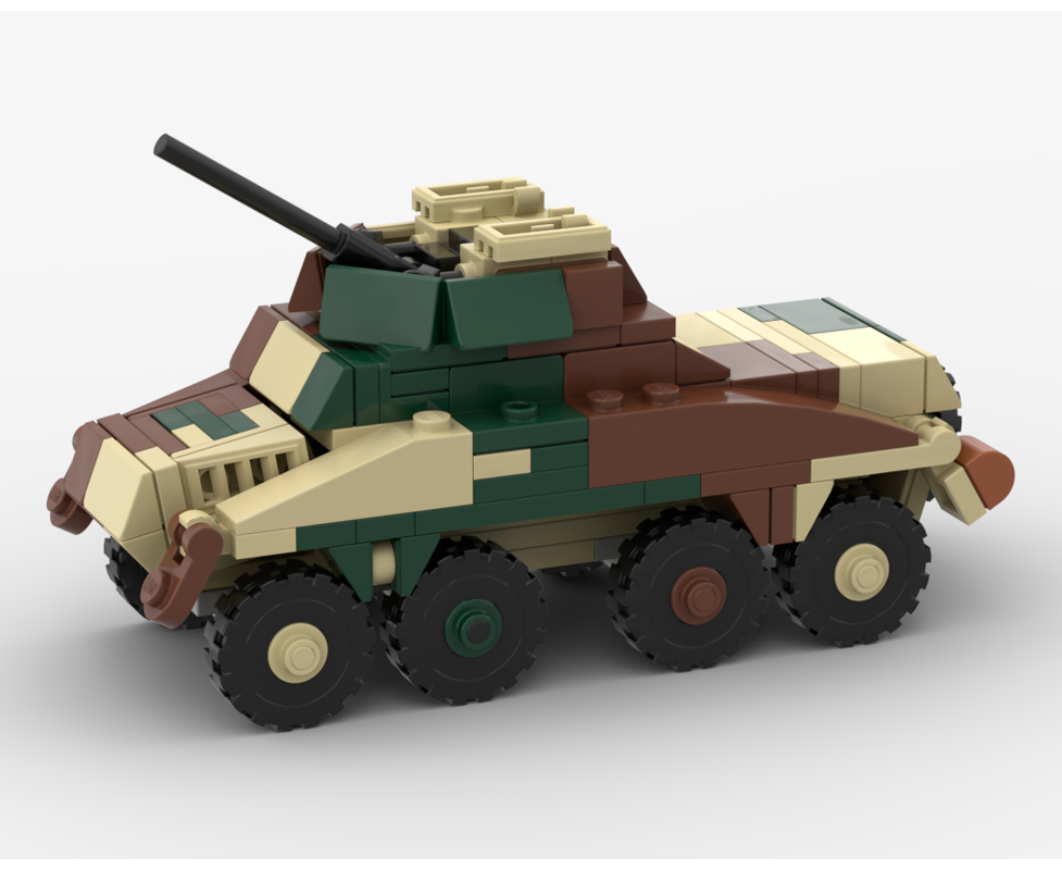 LEGO MOC LEGO ww2 Sdkfz 234 (1/2/4 versions) 1:45 scale by Romainww2 ...