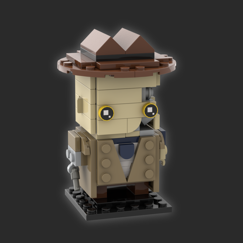 LEGO MOC-203895 Nick Valentine (Fallout 4) by Minifigdisplayco ...