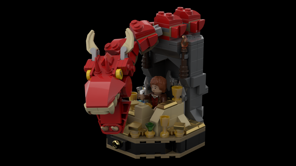 LEGO MOC LOTR & The Hobbit - Smaug's Treasure by watson.lego ...